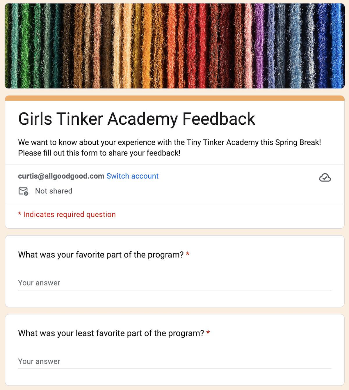 Tinker Manual - Wrapping Up - Career Technical Education (CTE) Foundation